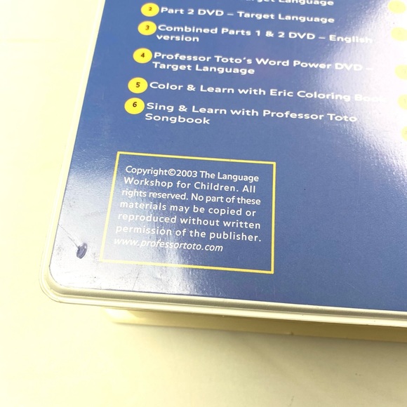 Professor Toto | Toys | Professor Toto Spanish Children Language ...